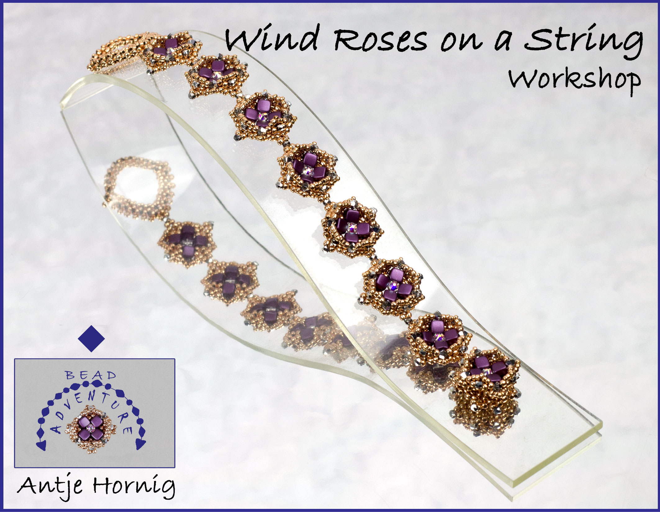 BeadAdventure - Wind Roses on a String